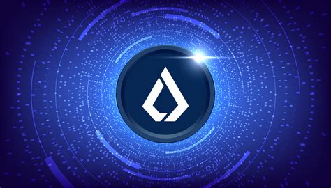 Lisk Lsk Coin Cryptocurrency Concept Banner Background 14561248 Vector Art At Vecteezy