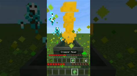 Potion Of Creeper Minecraft Bedrock Custom Potion Commands Youtube