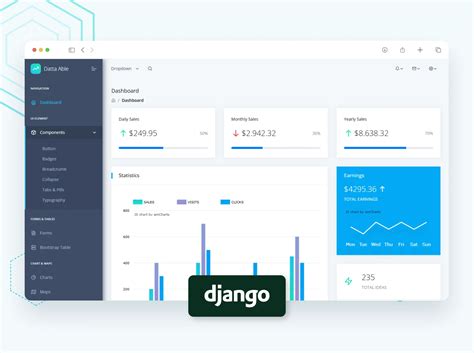Datta Able Django React Free Admin Template