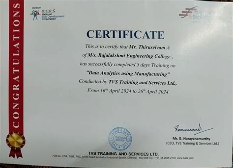 Dataanalytics Manufacturing Powerbi Skilldevelopment Datadrivendecisionmaking Thiruselvam A