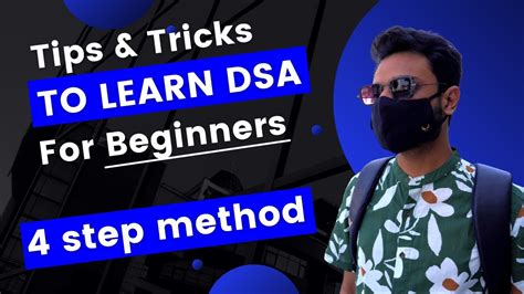 Tips And Tricks To Learn Dsa And Crack Interviews For Beginners Simple 4 Step Method Youtube