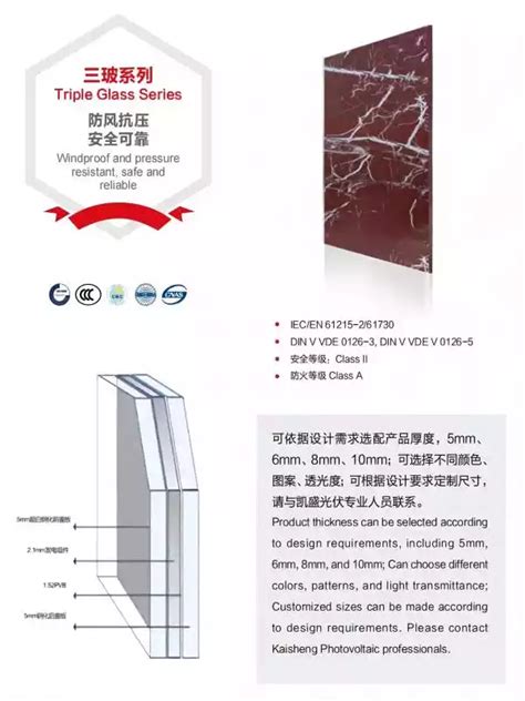 Customize Colourful Bipv Facade System 120w Glass Solar Panel Oledenergy