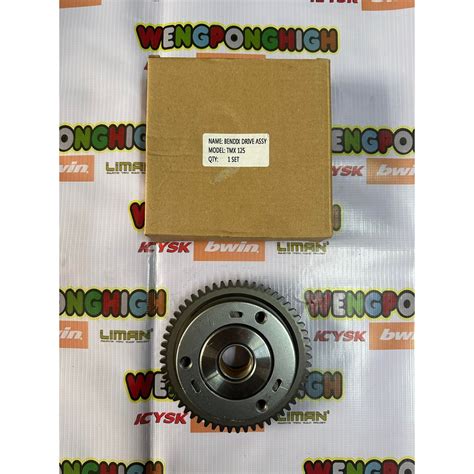 Bendix Drive Assy With Gear Tmx125rusi125cg125cg150 Ysk Brand