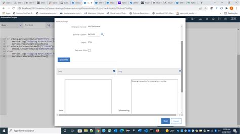 Ibm Maximo Autoscripting Guide Testing A Script