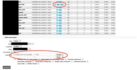 RabbitMQ SAC Single Active Consumer
