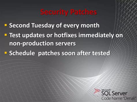 denali sql server security pptx databases computer software and