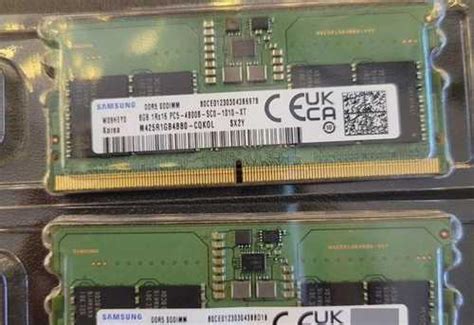 Оперативная память Ddr5 Sodimm 16гб 4800 Festima Ru Мониторинг объявлений