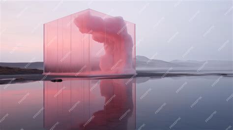 Premium Ai Image Minimalist Architecture With Soft Colored