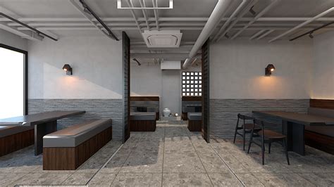 식당 인테리어 도면 제작·수정 포트폴리오 크몽