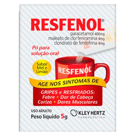 Resfenol Kley Hertz Sachê 5g Coop Drogaria