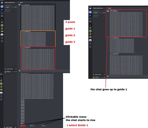 Menu In The Chat Discord