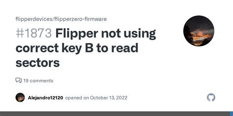 flipper not using correct key b to read sectors · issue 1873