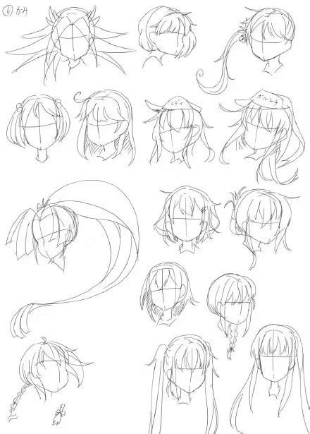 发型素材 高清图片，堆糖，美图壁纸兴趣社区