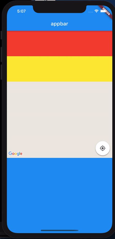 Google Maps Rendered Outside Bounds Of Scroll Issue Flutter Flutter Github