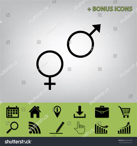 Sex Symbol Sign Vector Black Icon 库存矢量图(免版税)644070436 Shutterstock Sex Symbol Sign Vector Black Icon 库存矢量图(免版税)644070436 Shutterstock