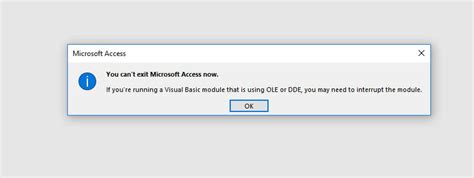 Solved Access Can T Create ACCDE File Experts Exchange