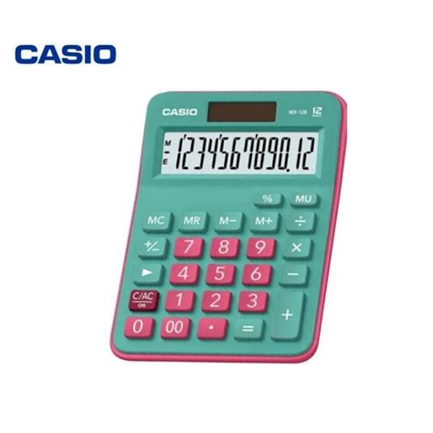 Casio เครื่องคิดเลข 12 หลัก รุ่น Mx 12b รับประกัน 2 ปี ใช้พลังงาน 2 ระบบ Shopee Thailand