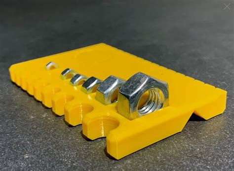 Metric Sorting Gauge For Bolts Screws Nuts M2 M10 And 75mm Metric