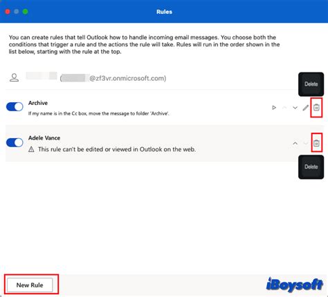 Fixed Mac Outlook Rules Are Not Supported For This Account