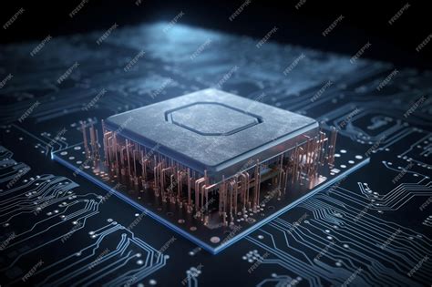 Premium Photo Ai Technology Microchip Background Digital Transformation Concept