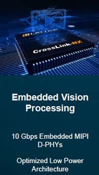 Lattice Introduces Industrys First Small Embedded Vision FPGA With