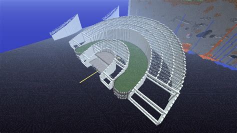 Large Spawn Area Hotel Modern Building Thing Minecraft Map