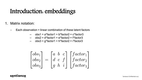Matrix Factorization Demistifying Word Embeddings Pptx