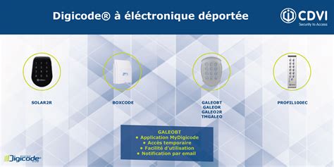 Digicode Digicode Une Marque Cdvi