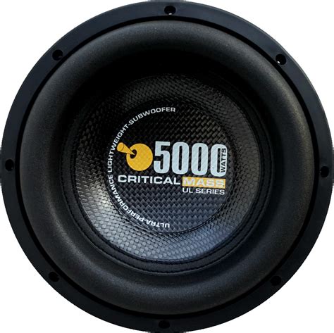 (UL12) Critical Mass UL12 Ultra-Performance Lightweight 12 inch ...