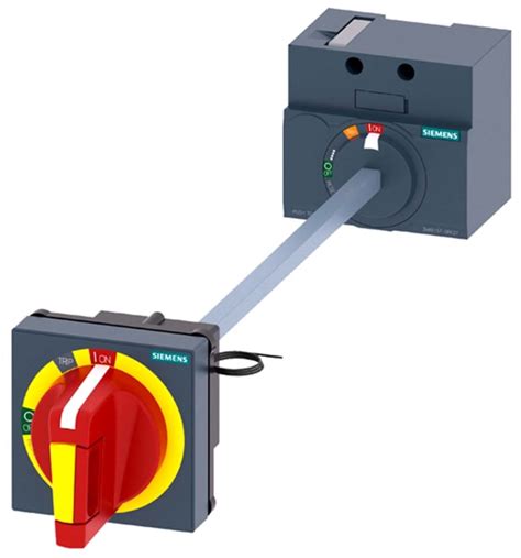3va9157 0fk25 Siemens Siemens Red Rotary Handle Sentron Series 874