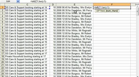 Normalising An Excel Report Export Youtube
