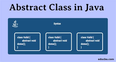 Abstract Class In Java Explore Working Of Abstract Class In Java