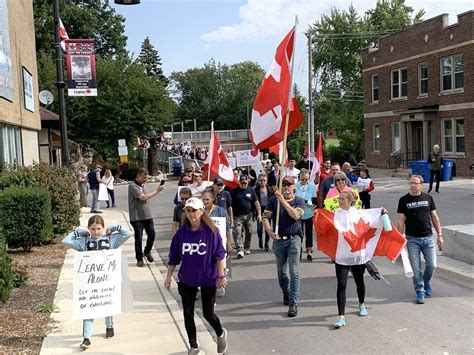March Protesting Sex Ed Curriculum Content Attracts More Than 200 Chatham Daily News