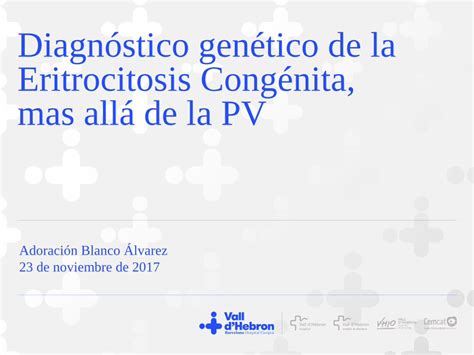 Pdf Diagnóstico Genético De La Eritrocitosis Congénita Mas · Deficiencia De