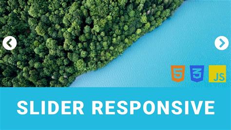 Un Slider Responsive Avec Html Css Et Javascript Projet Pour