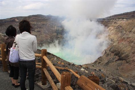 일본 아소산 여행 큐슈 아소산 아소산 화산 A13