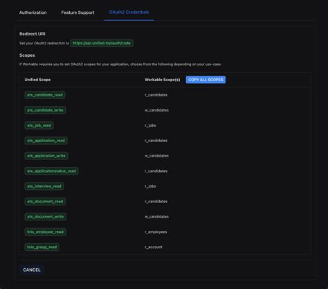 integrating with workable via unified to api workable help