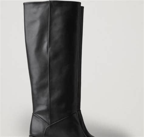 코스 Cos 하이 레더 부츠 후루츠패밀리