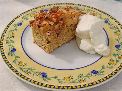 Apfel Walnuss Kuchen Rezepte Suchen