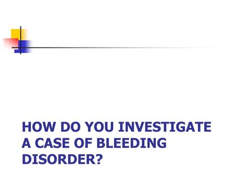 Bleeding Disorder Hemostasis Thrombocytopenia Itp Ppt