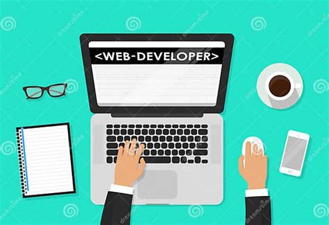 Front End Development Web Application Website Creating Concept