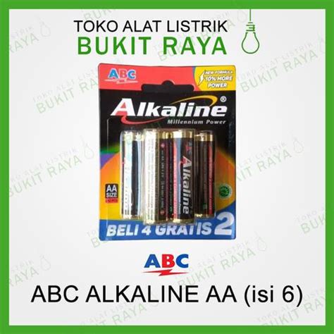Jual Abc Alkaline Baterai Aa Battery A Lr V Isi Pcs Kota