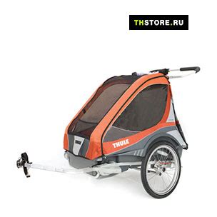 Двухместная коляска Thule Chariot Captain 2 Thule 10300711, купить ...