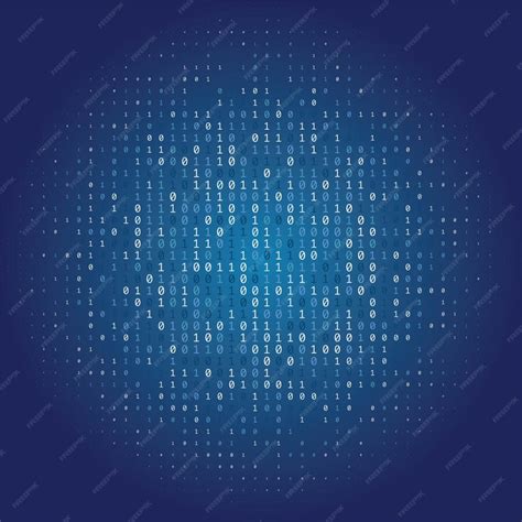 Premium Photo Binary Code Digital Technology Background Made With Zeros And Ones