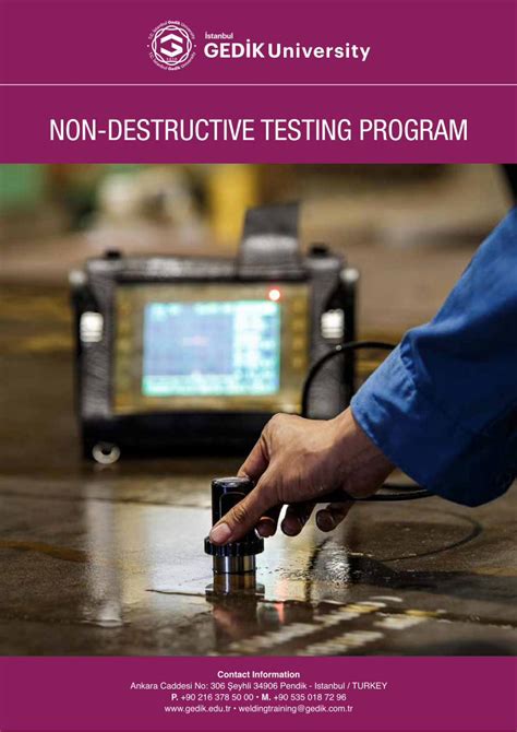Pdf Non Destructive Testing Program · Module 2 Magnetic Particle