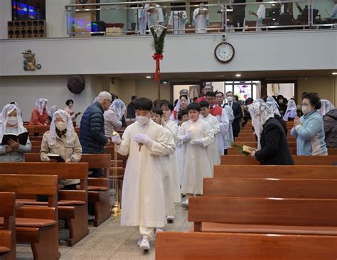 주님 수난 성지 주일 미사 2024년 3월 24일 행사 사진 우이성당