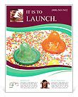 Colored Condom Adding Fun And Variety To Safe Sex Practices Flyer Template Design ID