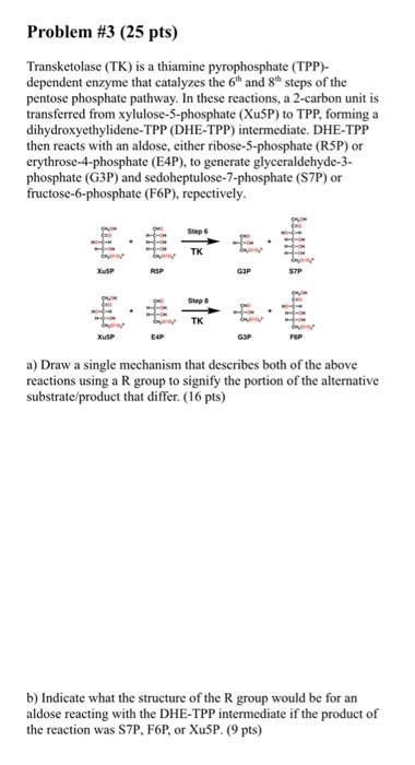 Transketolase Tk Is A Thiamine Pyrophosphate Tpp