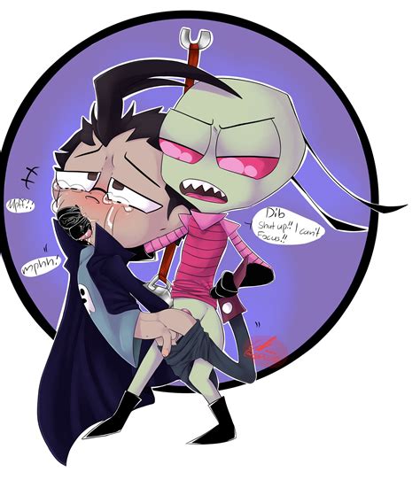 Post 3636569 Dib Membrane Invader Zim Irken Zim