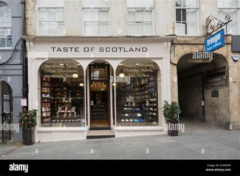 Tourist Shop On The Royal Mile Adjacent To Old Assembly Close Edinburgh Scotland Selling